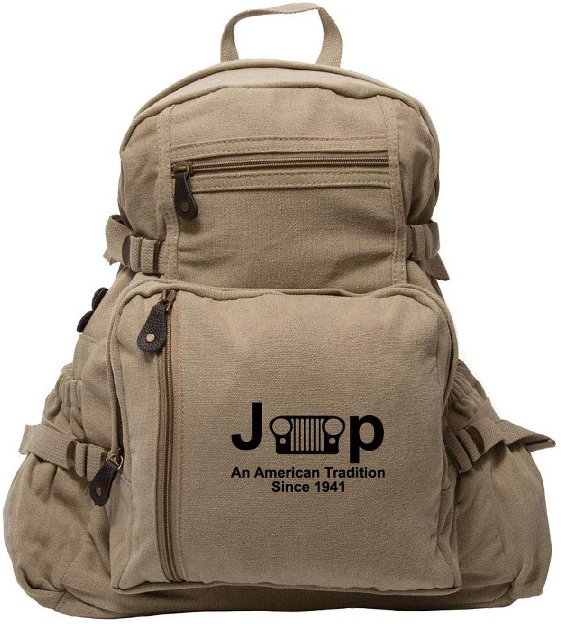 Jeep Canvas Backpack – OffGrid Store