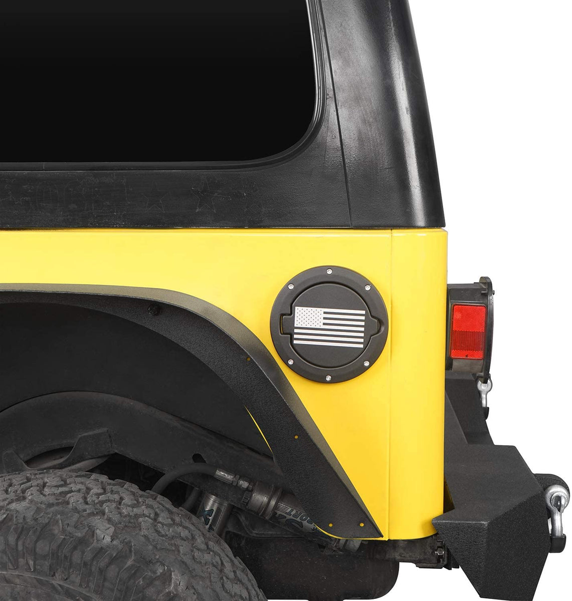 US Flag Gas Cap for Jeep Wrangler TJ – OffGrid Store