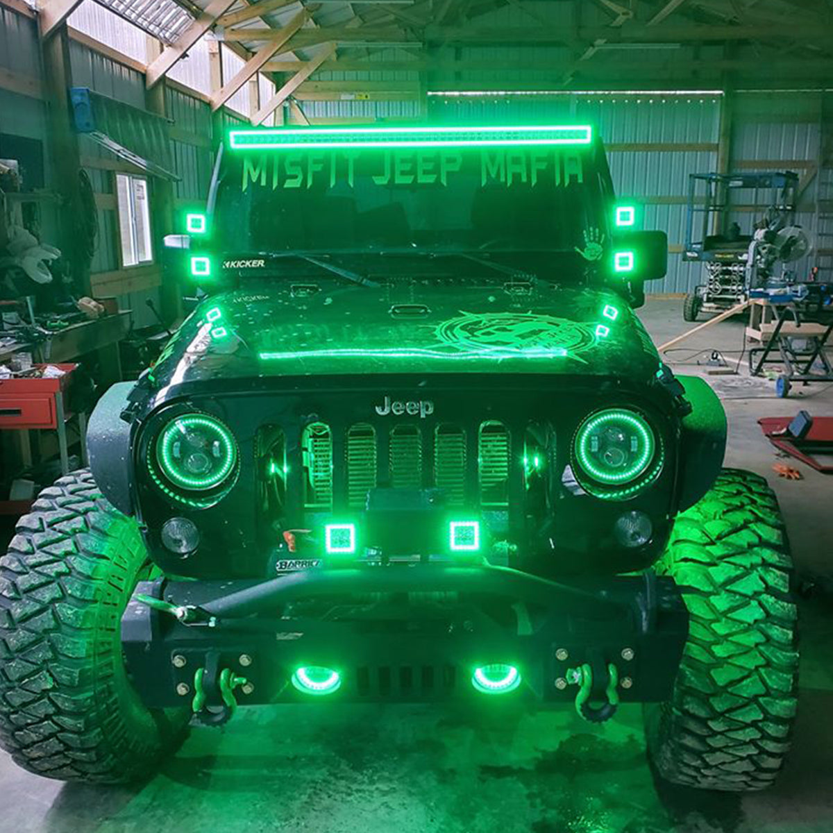Multi-Color LED Light Bar for Vehicles – OffGrid Store